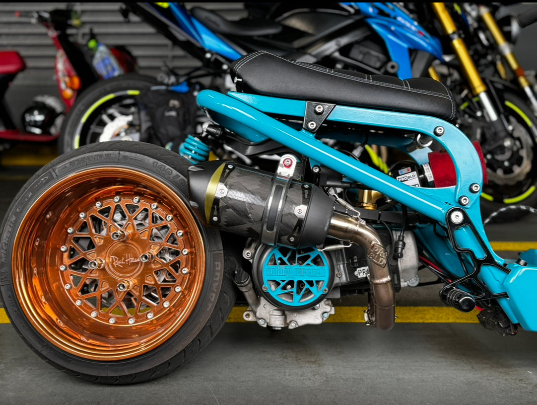 GY6 Exhaust system – Rolling Wrench