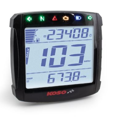 Digital Scooter Gauge/Speedometer Koso XR-01S – Rolling Wrench