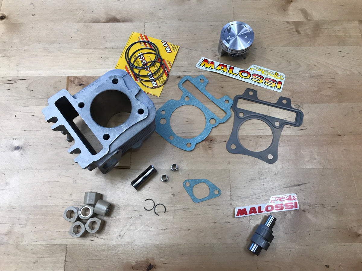Piaggio 4T stage 3 performance kit. FITS: lx50S and SR50 – Rolling Wrench