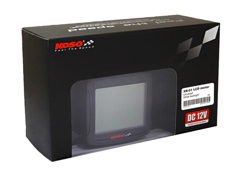 Digital Scooter Gauge/Speedometer Koso XR-01 – Rolling Wrench