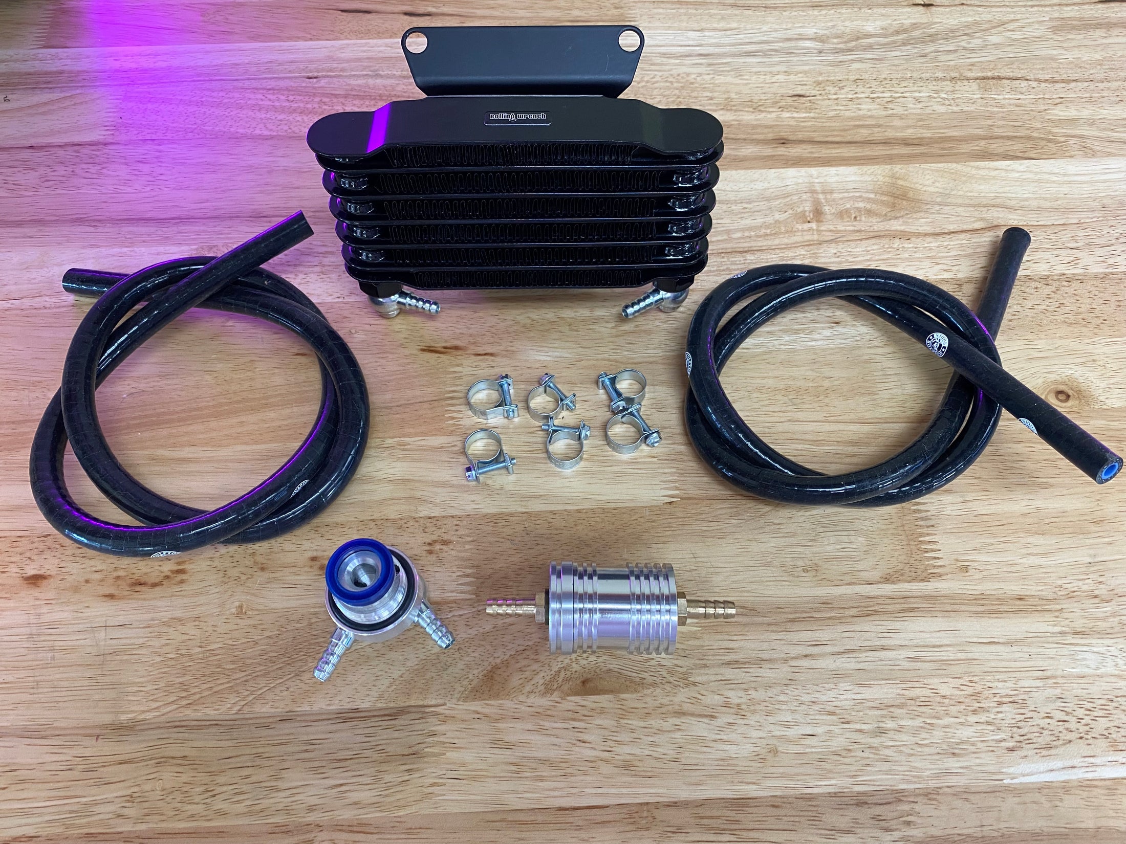 GY6 Ruckus Oil Cooler Kit - Rolling Wrench