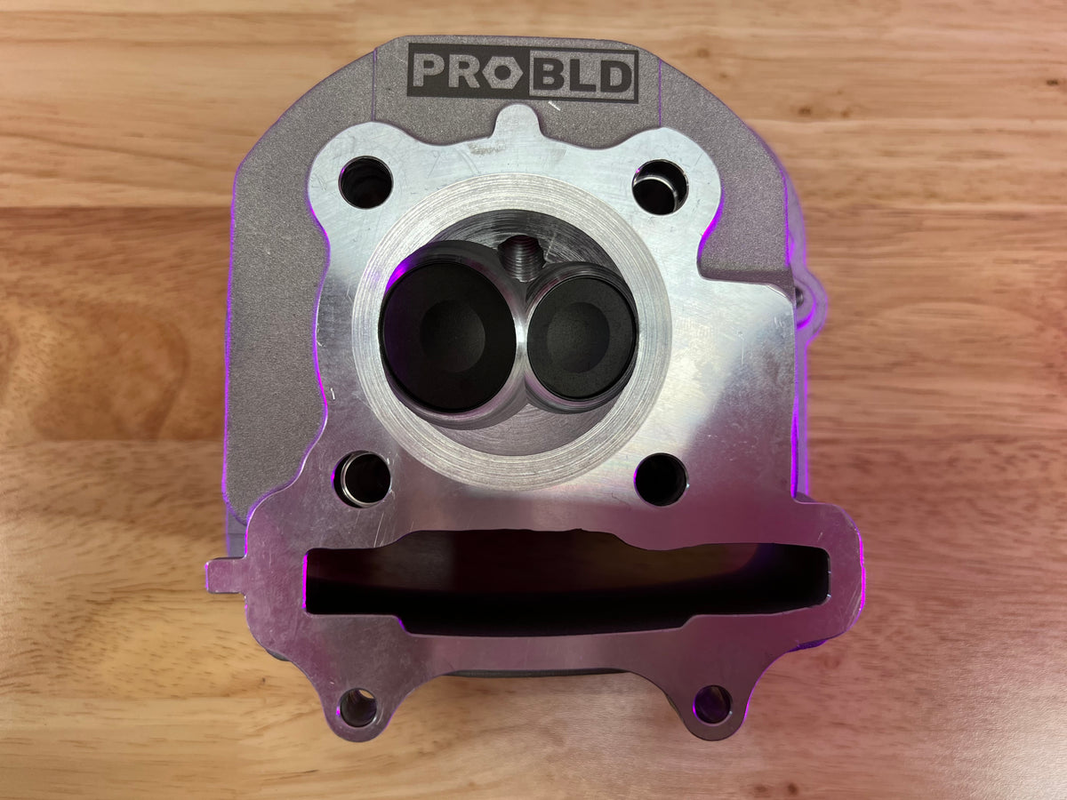 GY6 QMJ157 61mm Performance Big Valve Cylinder Head – Rolling Wrench